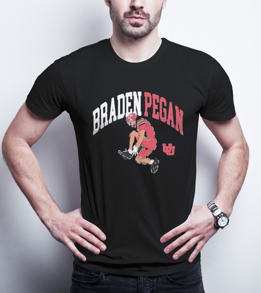 Braden Pegan Utah Utes Football Comic T-Shirt