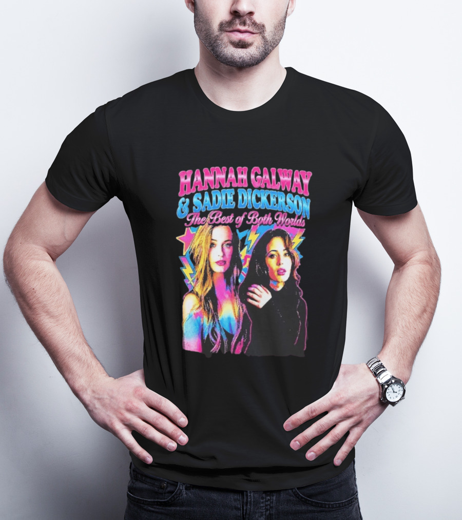 Hannah Galway Sadie Dickerson The Best Of Both Worlds Vibrant Pop T-Shirt