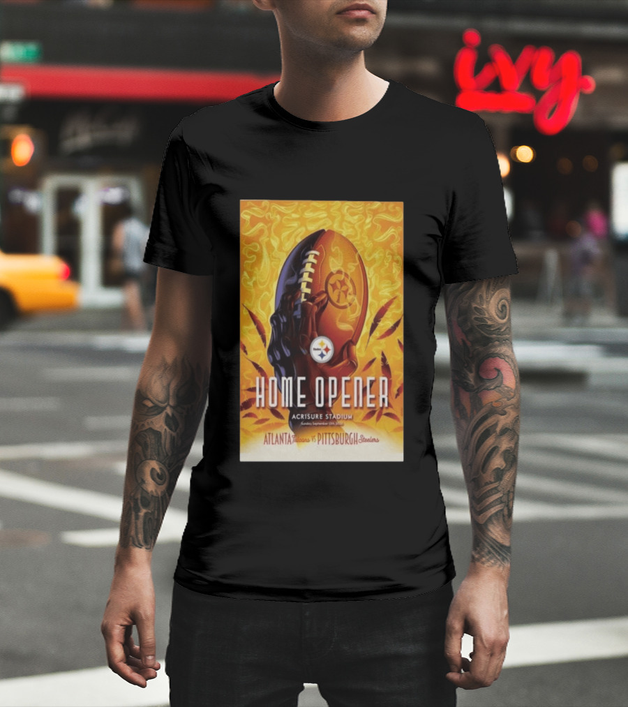 Atlanta Falcons Vs Pittsburgh Steelers Home Opener Acrisure Stadium September 13 2026 T-Shirt