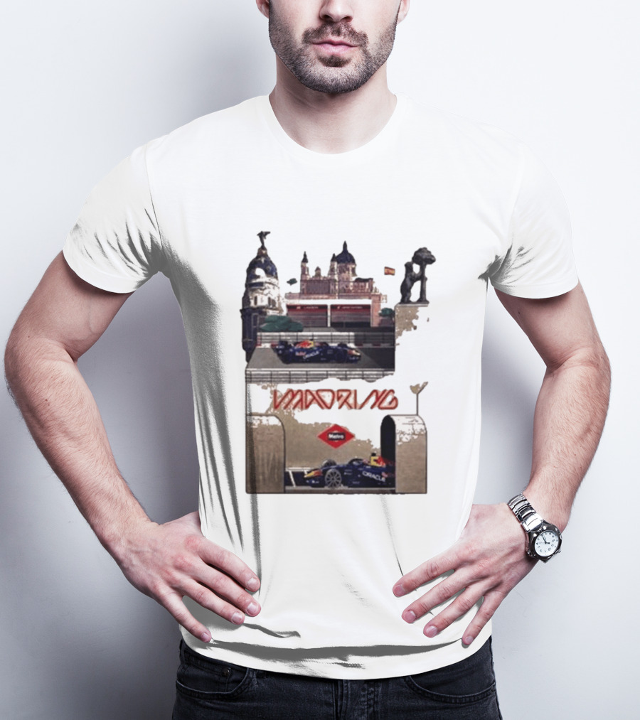Madrid Madring Metro Formula 1 Spanish Grand Prix 2026 Red Bull Racing T-Shirt