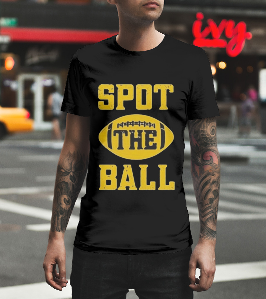 Spot The Ball LSU Football Yellow T-Shirt