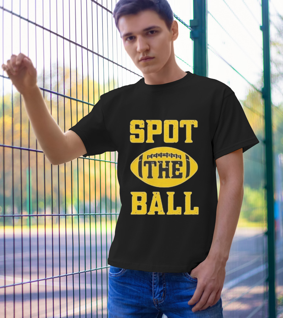 Spot The Ball LSU Football Yellow T-Shirt