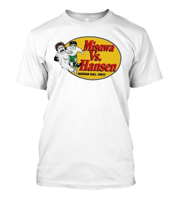 Misawa Vs Hansen Budokan Hall Tokyo T-Shirt