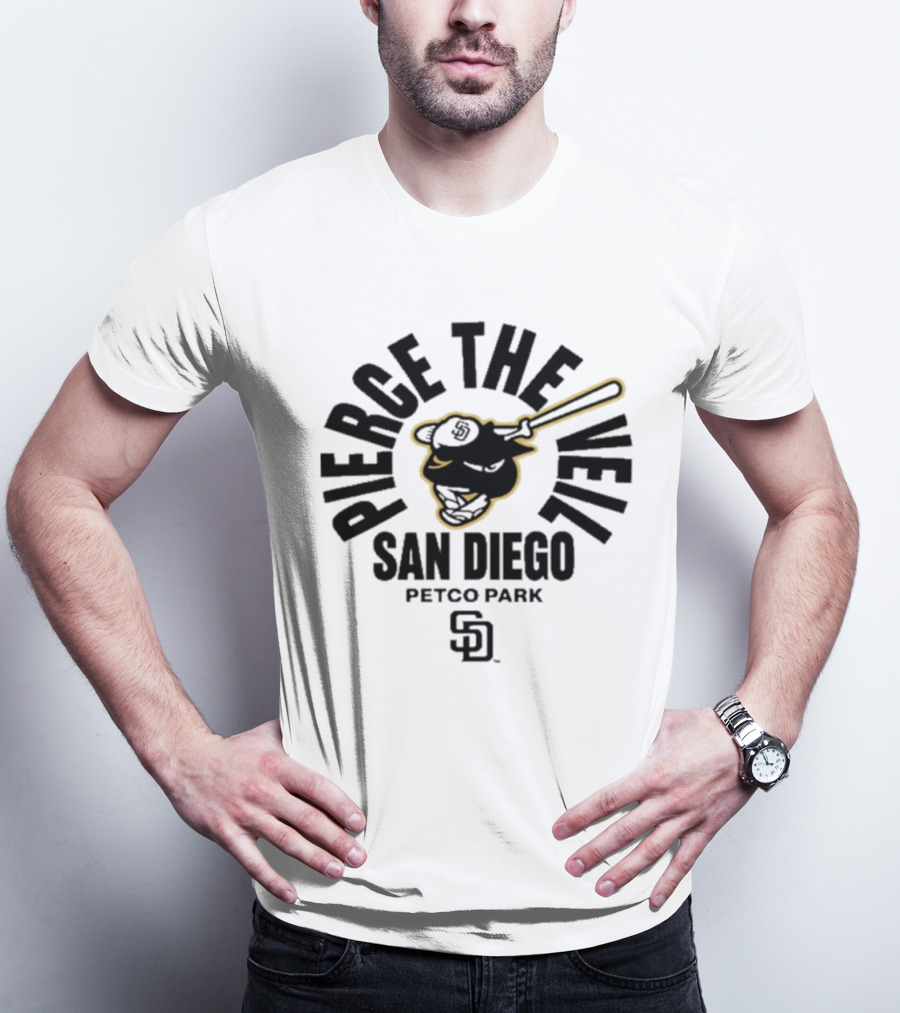 Pierce The Veil San Diego Petco Park Padres Event September 12 2026 T-Shirt