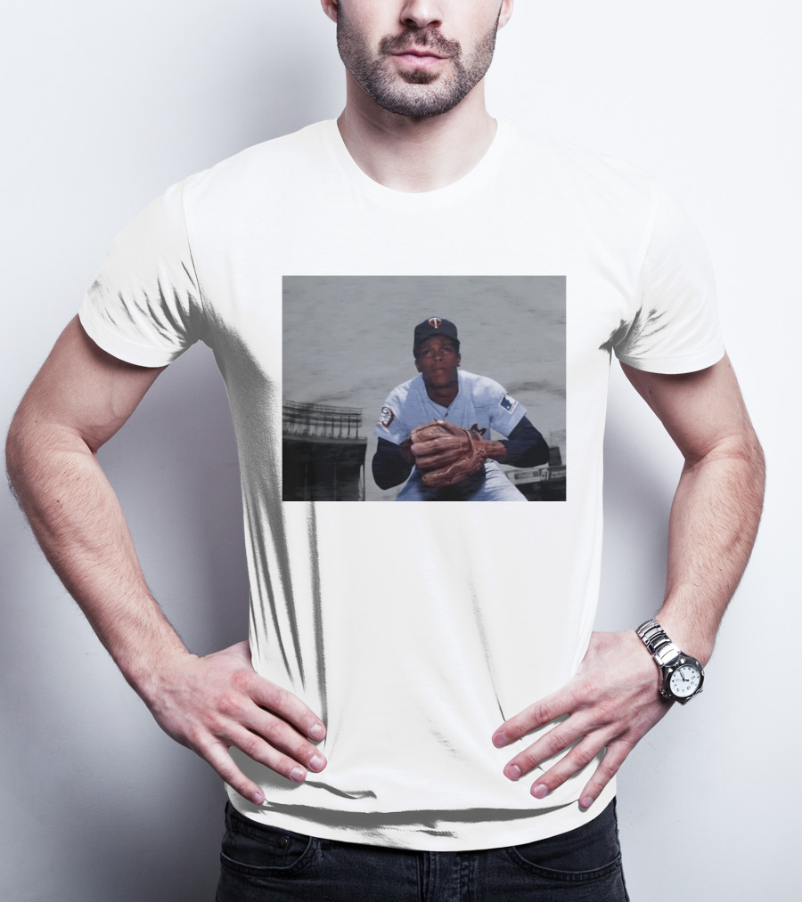 Minnesota Twins Rod Carew Baseball Memorabilia Vintage Photo Upper Deck T-Shirt