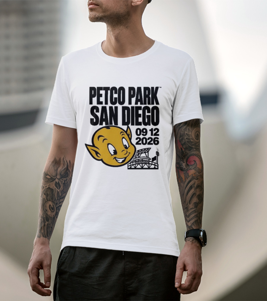 Petco Park San Diego Sep 12 2026 Event Icon With Stadium T-Shirt