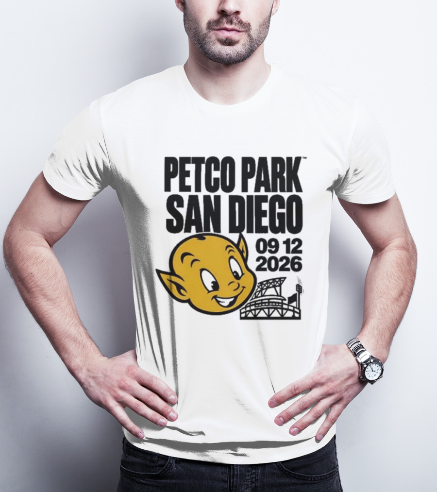 Petco Park San Diego Sep 12 2026 Event Icon With Stadium T-Shirt