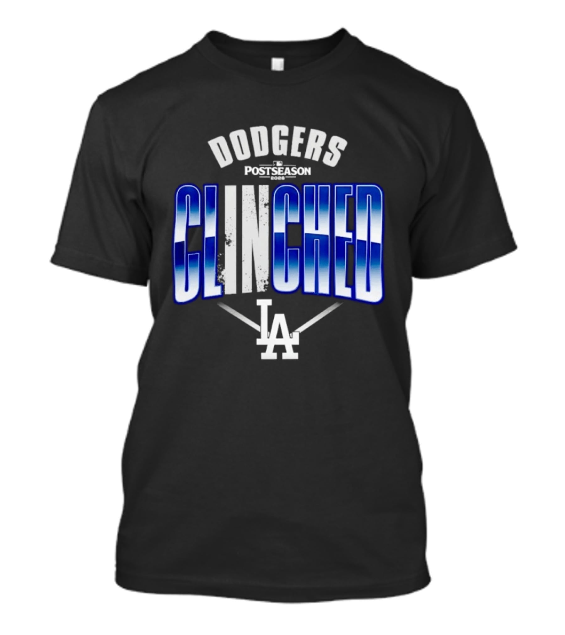 Los Angeles Dodgers Postseason Clinched 2026 LA T-Shirt