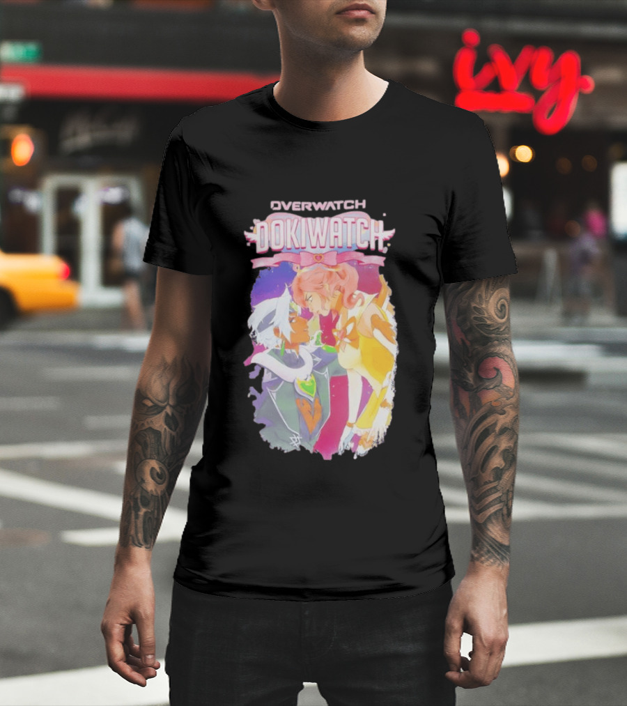 Overwatch Doki Anime Magical Girl Romance T-Shirt