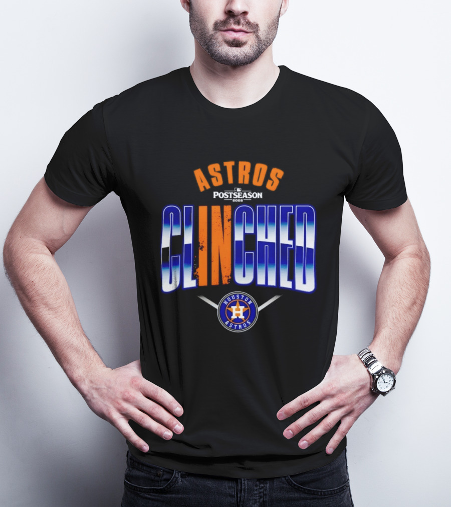 Houston Astros Postseason Clinched 2026 T-Shirt