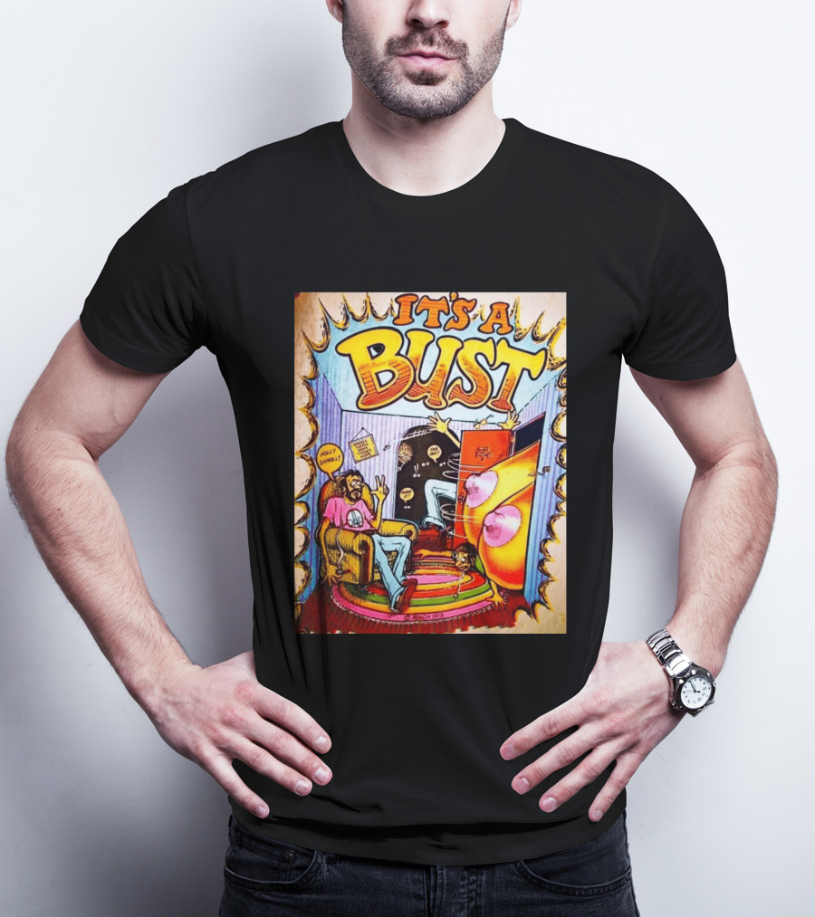 It's A Bust 1975 Zap Comix Cartoon Explosion T-Shirt