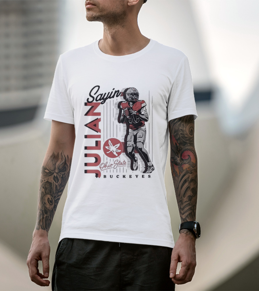Julian Sayin Ohio State Buckeyes Football Ohio State T-Shirt