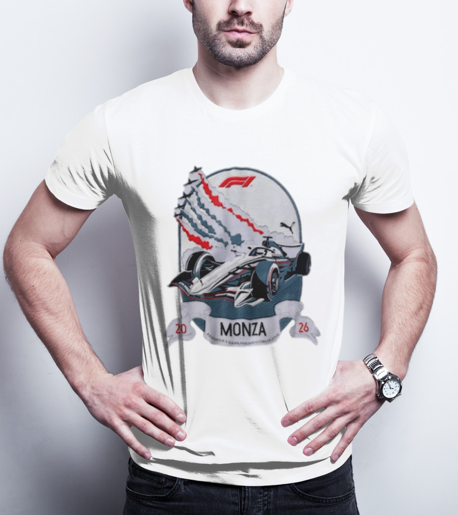 F1 Monza 2026 Italian Grand Prix Puma Racing Car T-Shirt