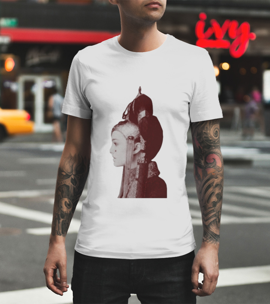Queen Amidala Profile Bootleg Style Vintage Aesthetic T-Shirt