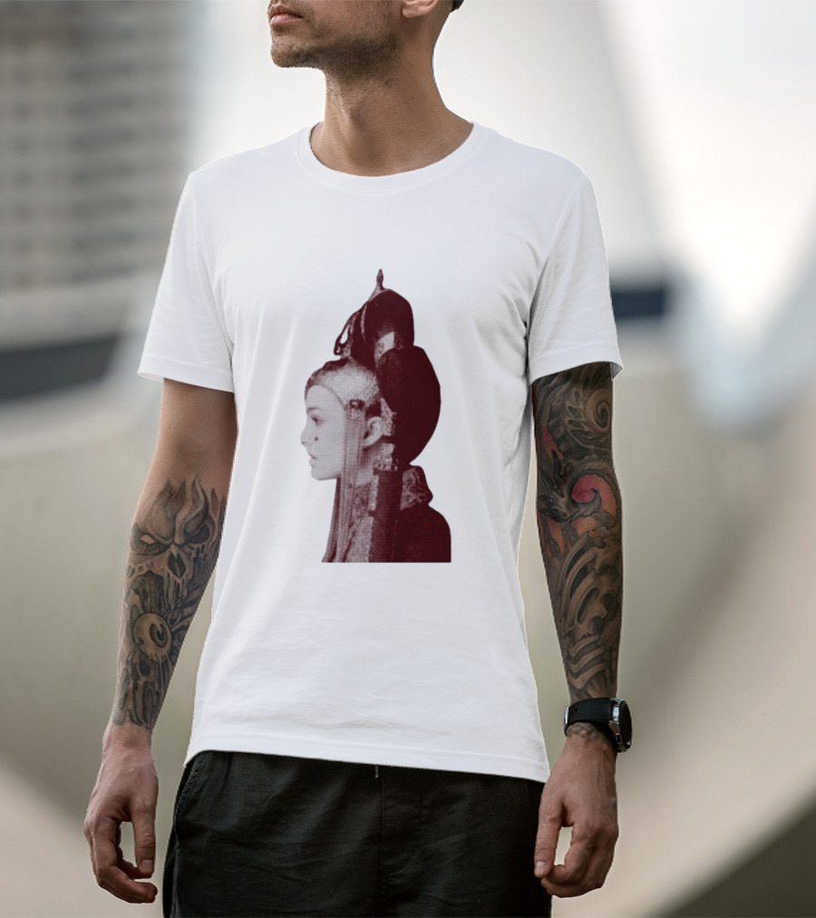 Queen Amidala Profile Bootleg Style Vintage Aesthetic T-Shirt