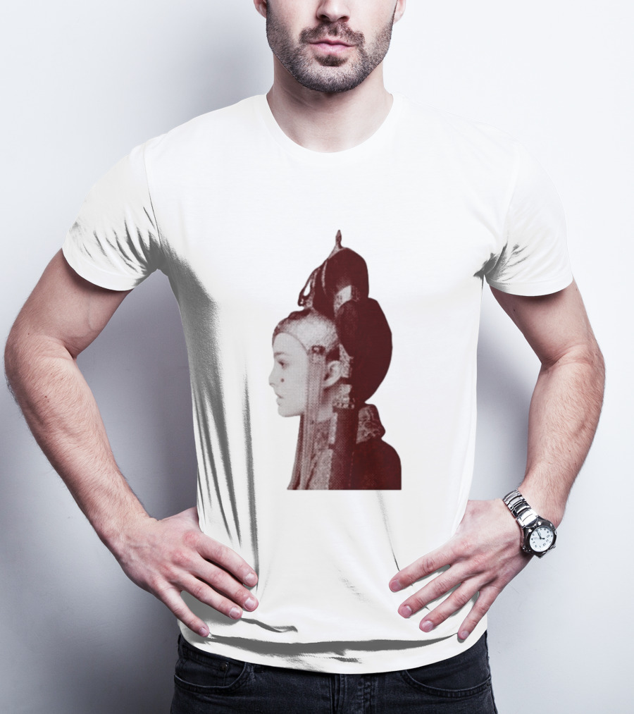 Queen Amidala Profile Bootleg Style Vintage Aesthetic T-Shirt
