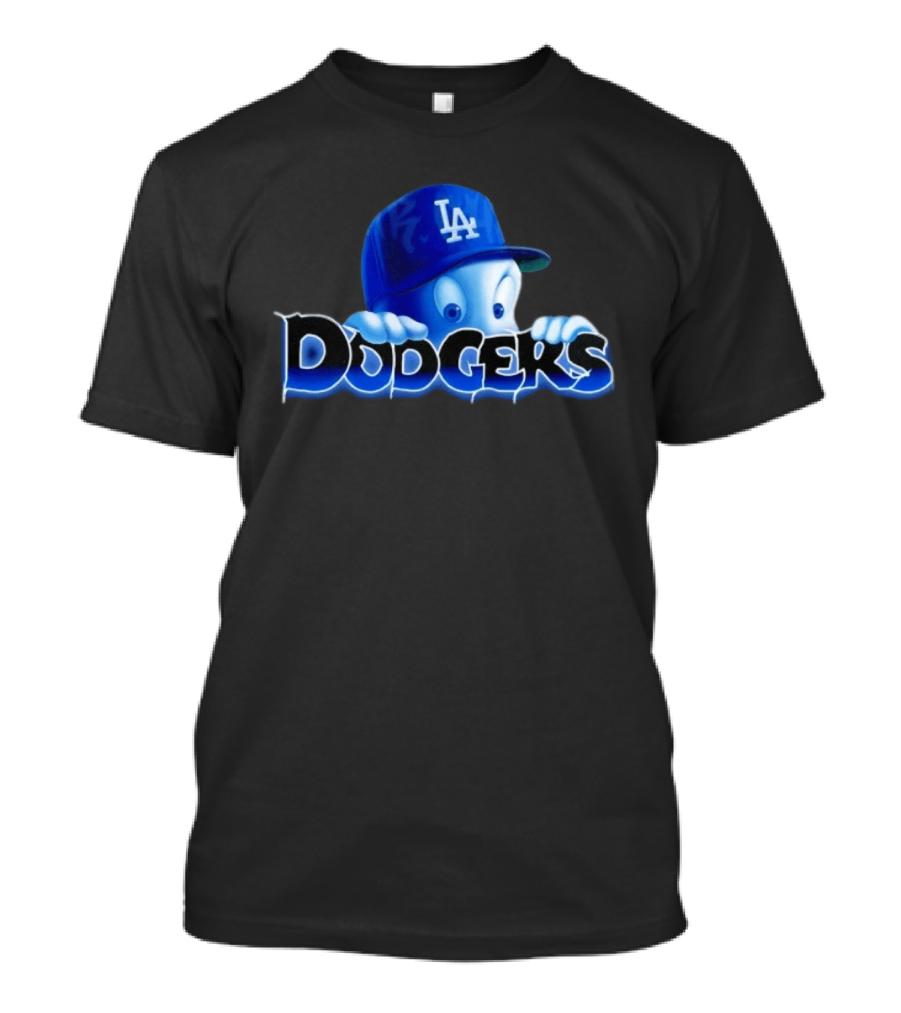 LA Dodgers Lil Casper Halloween Spirit T-Shirt
