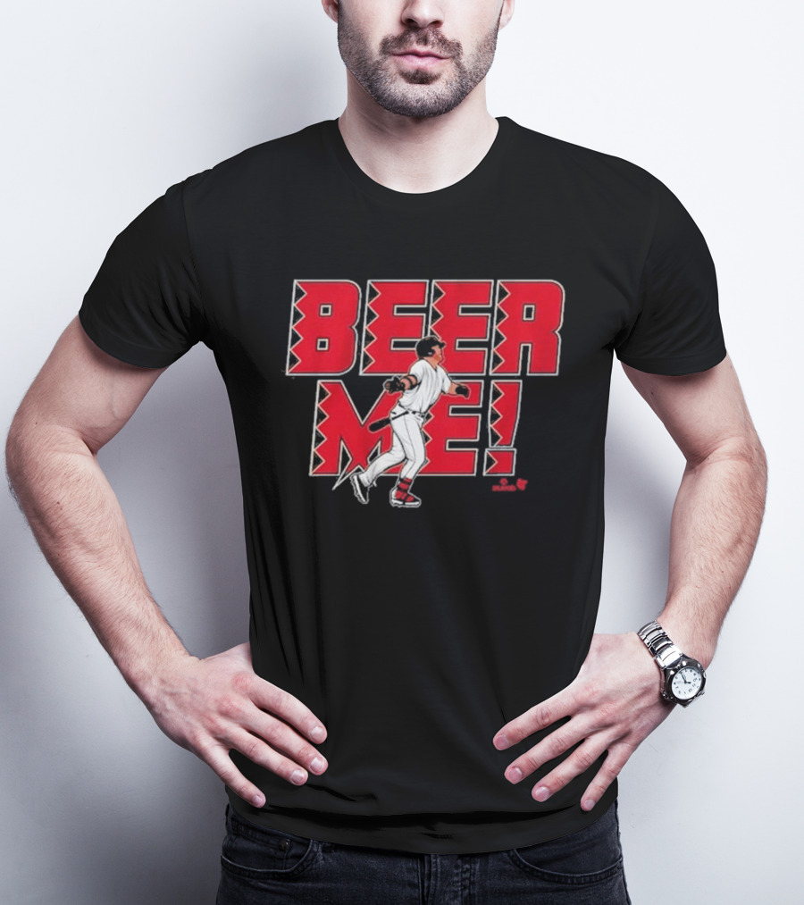 Beer Me Baseball Humor Seth Beer Playful T-Shirt