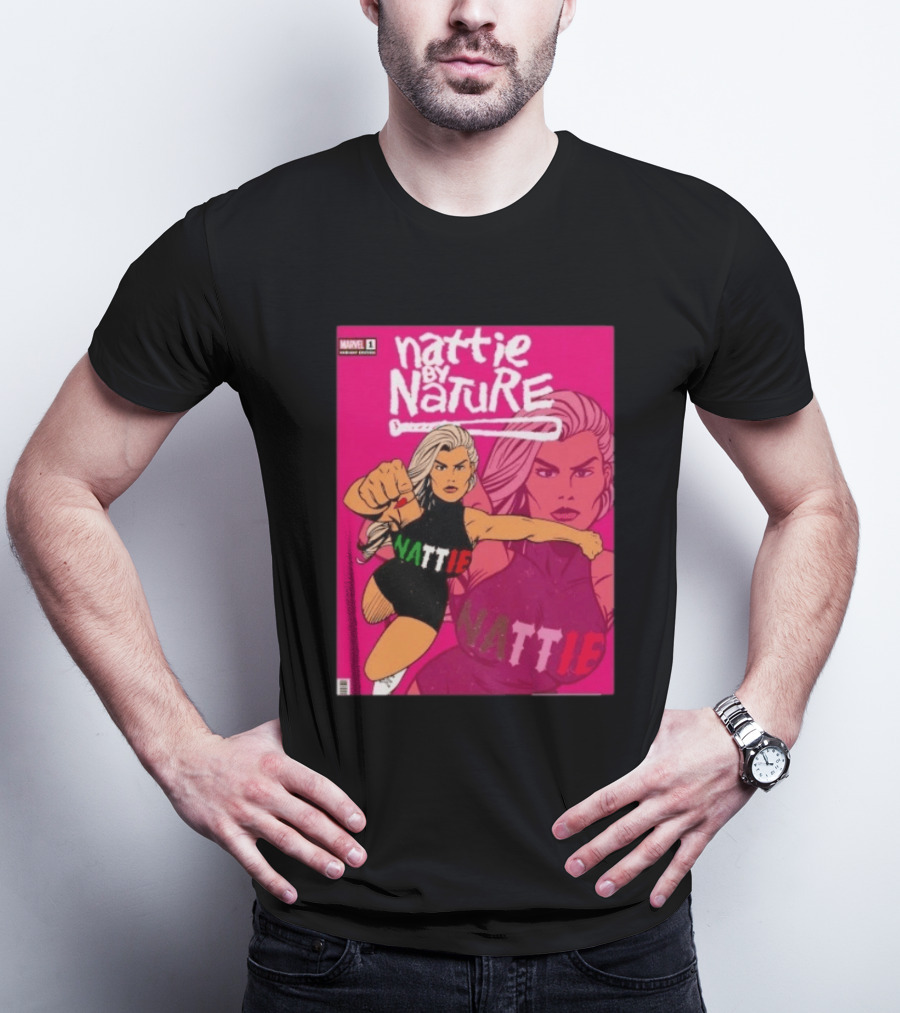Nattie By Nature Marvel Variant Nattie Issue One Comic T-Shirt