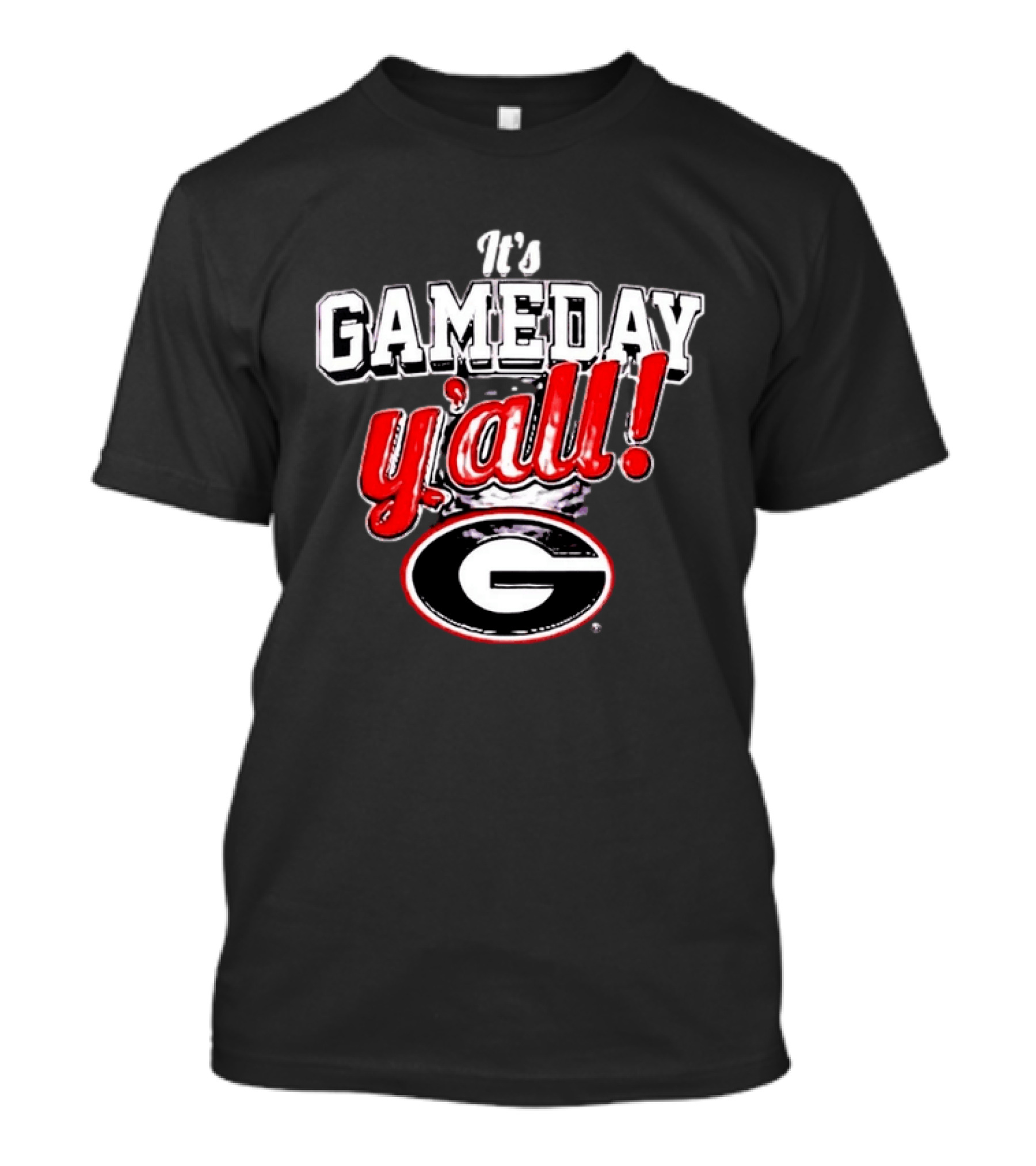 It's Gameday Y'all Georgia Bulldogs UGA Football T-Shirt