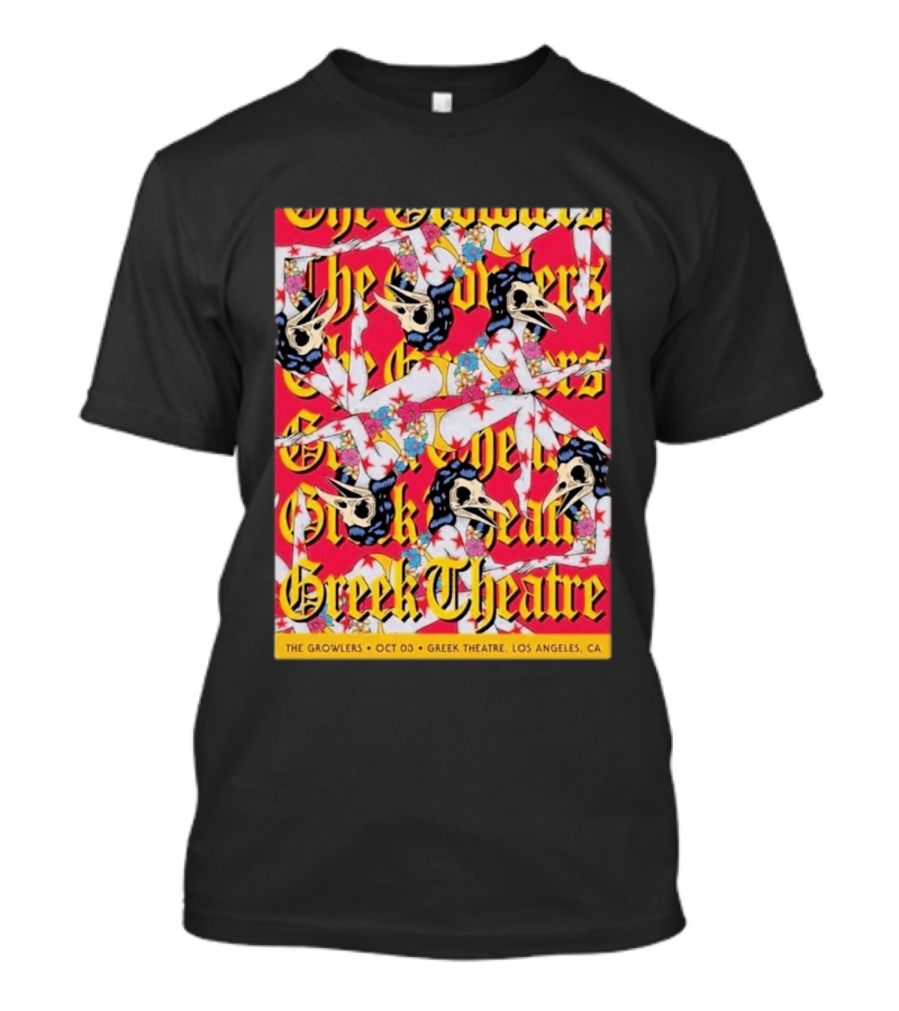 The Growlers Greek Theatre Los Angeles October 3 T-Shirt