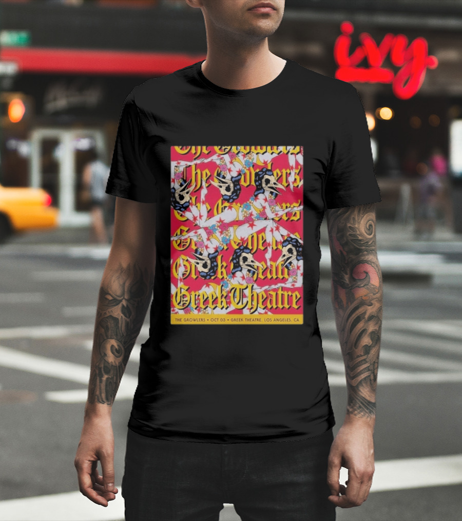 The Growlers Greek Theatre Los Angeles October 3 T-Shirt