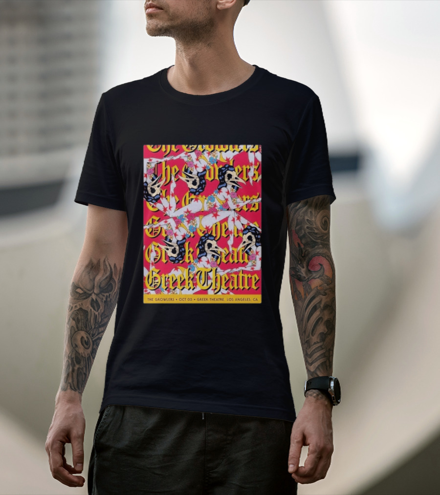 The Growlers Greek Theatre Los Angeles October 3 T-Shirt