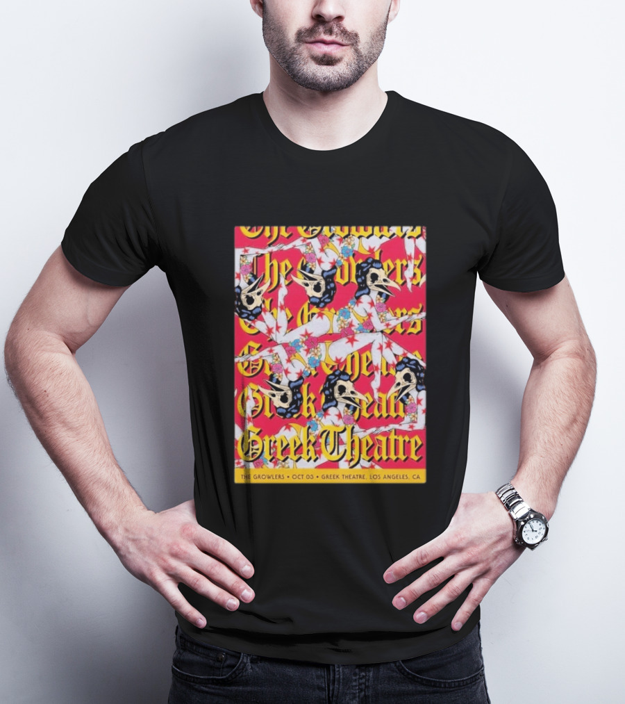 The Growlers Greek Theatre Los Angeles October 3 T-Shirt