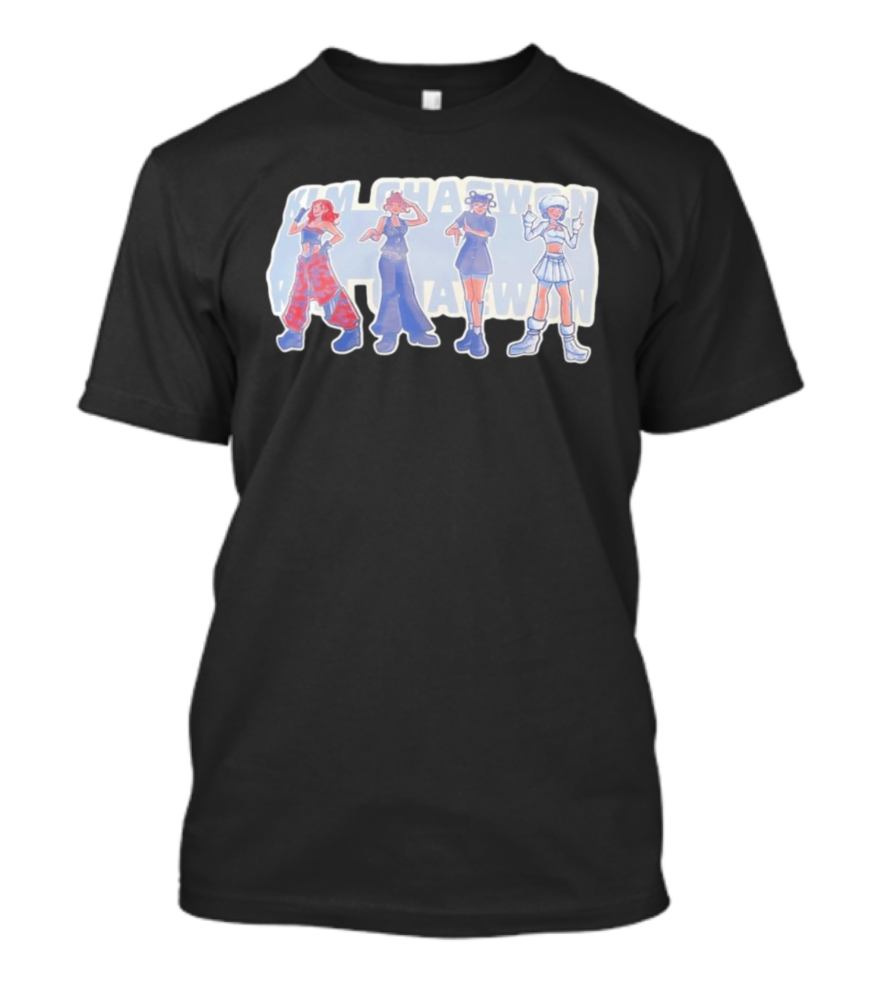 Kim Chaewon Le Sserafim K Pop Fashion Styles T-Shirt