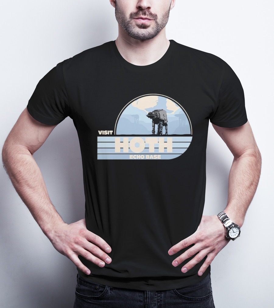 Visit Hoth Echo Base Star Wars AT AT Adventure T-Shirt