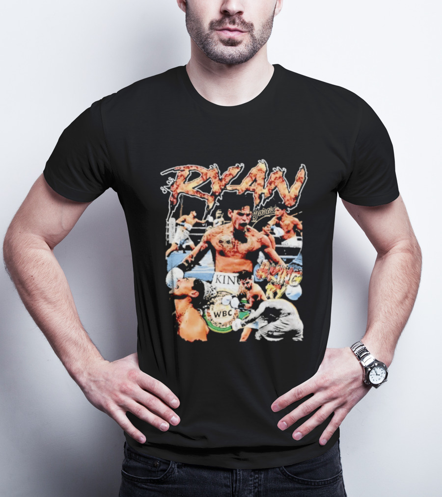 Ryan Garcia WBC Boxing Champion Explosive Action Montage T-Shirt