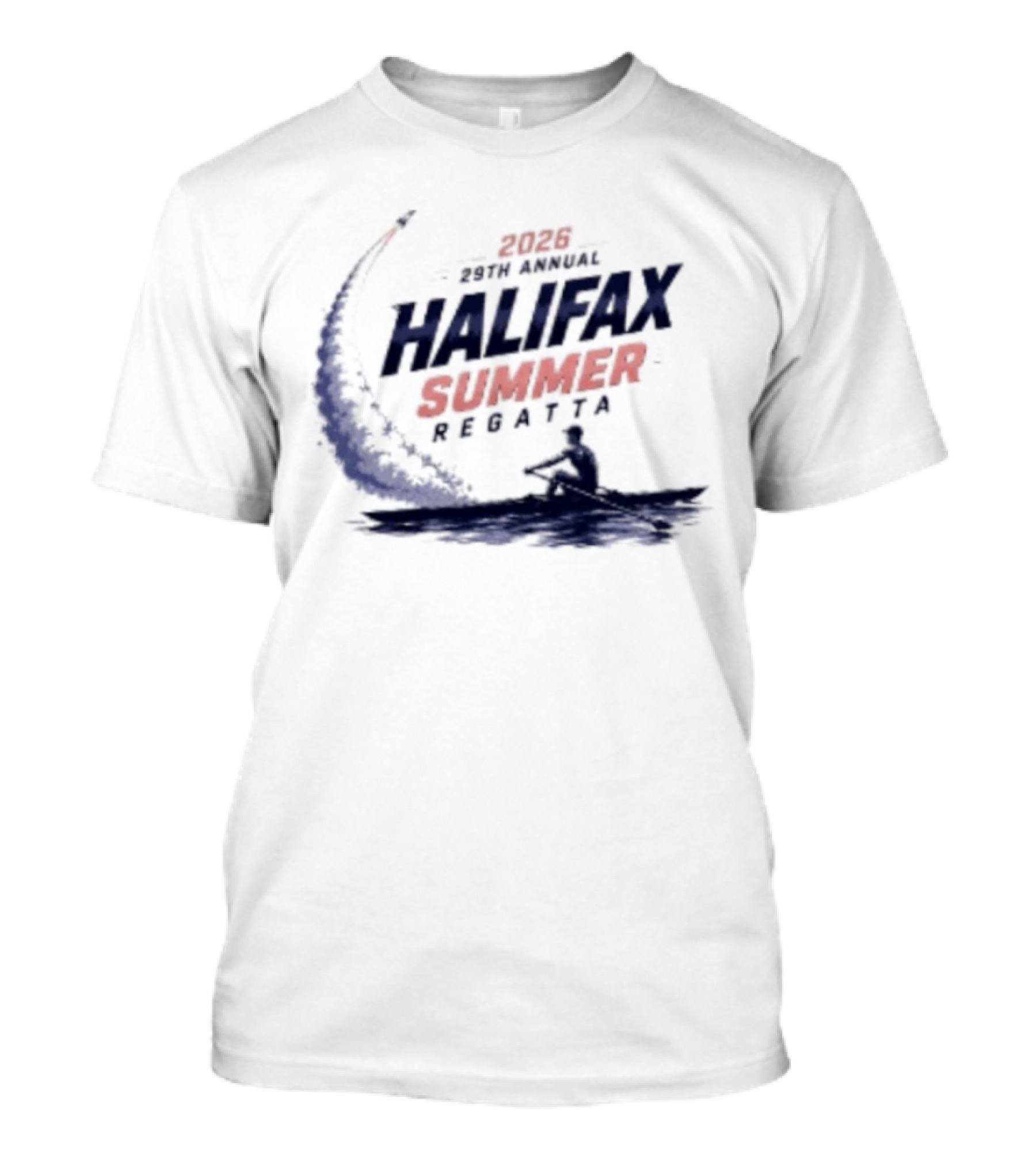 29th Annual Halifax Summer Regatta 2026 Event With Kayak T-Shirt