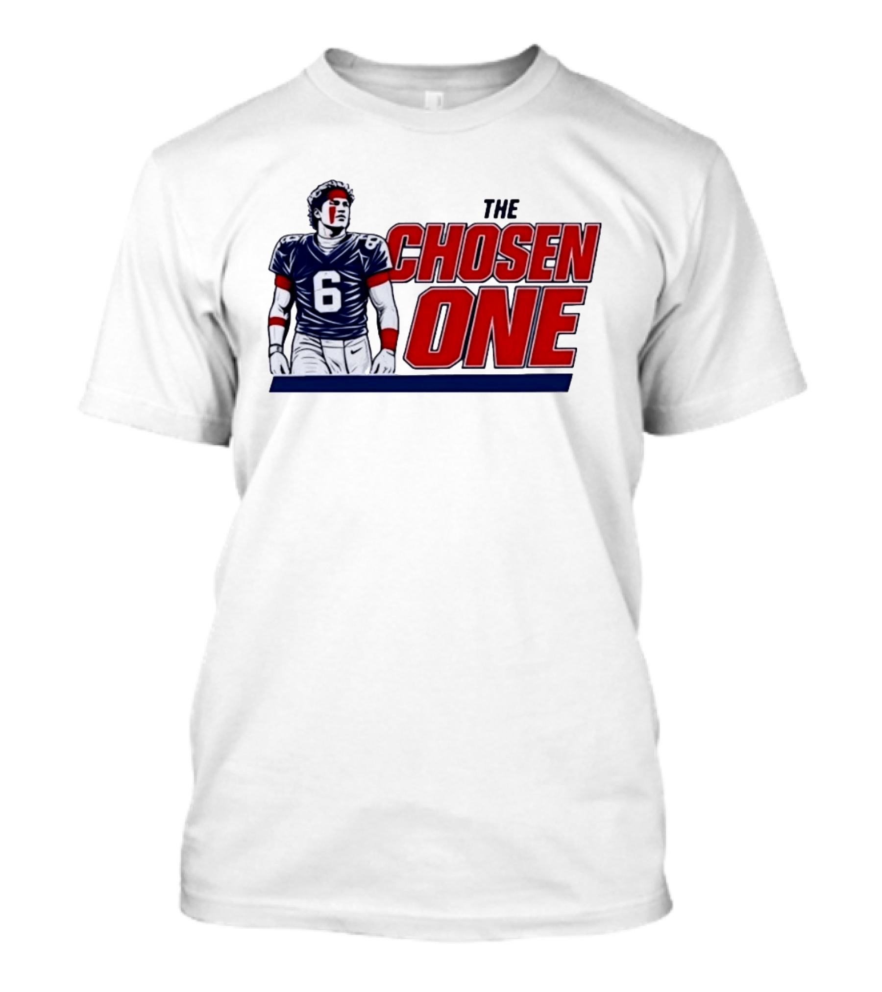 Baker Mayfield The Chosen One Tampa Bay Buccaneers Number 6 NFL Player T-Shirt