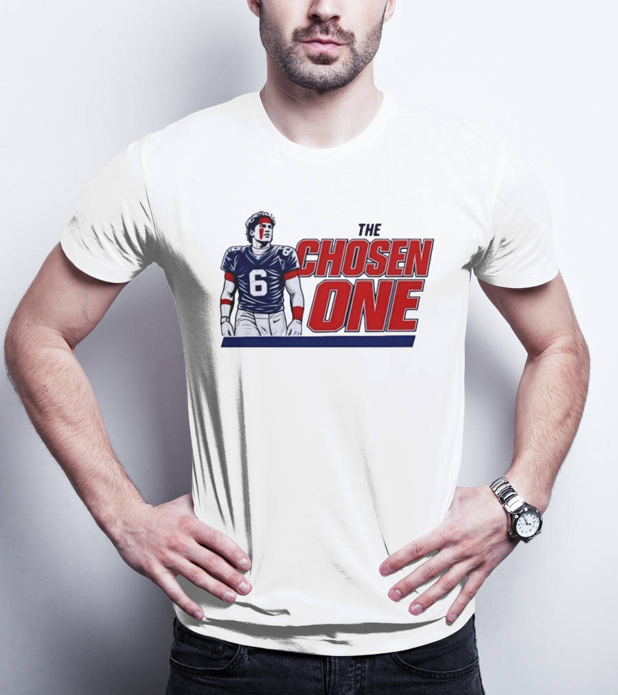 Baker Mayfield The Chosen One Tampa Bay Buccaneers Number 6 NFL Player T-Shirt