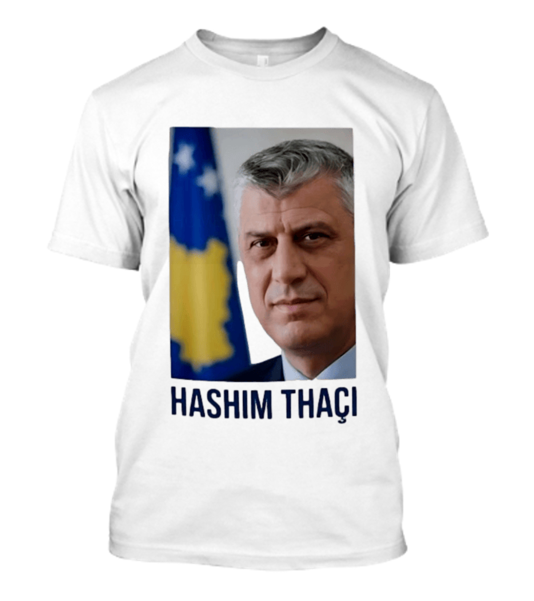 Hashim Thaci Kosovo Flag T-Shirt