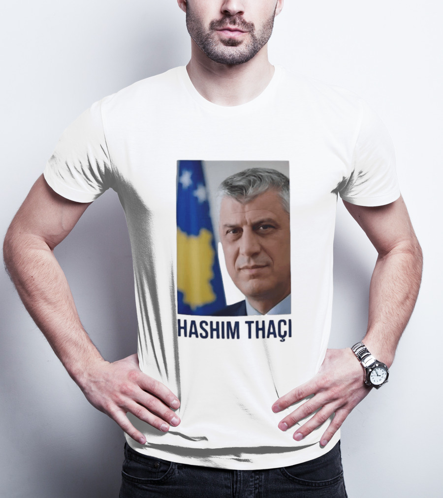 Hashim Thaci Kosovo Flag T-Shirt