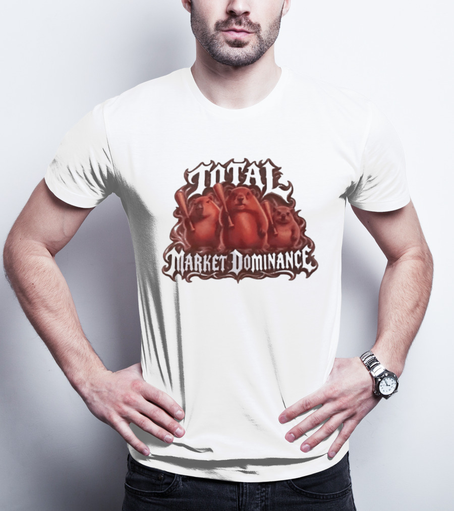 Total Market Dominance Groundhog Baseball Bats T-Shirt
