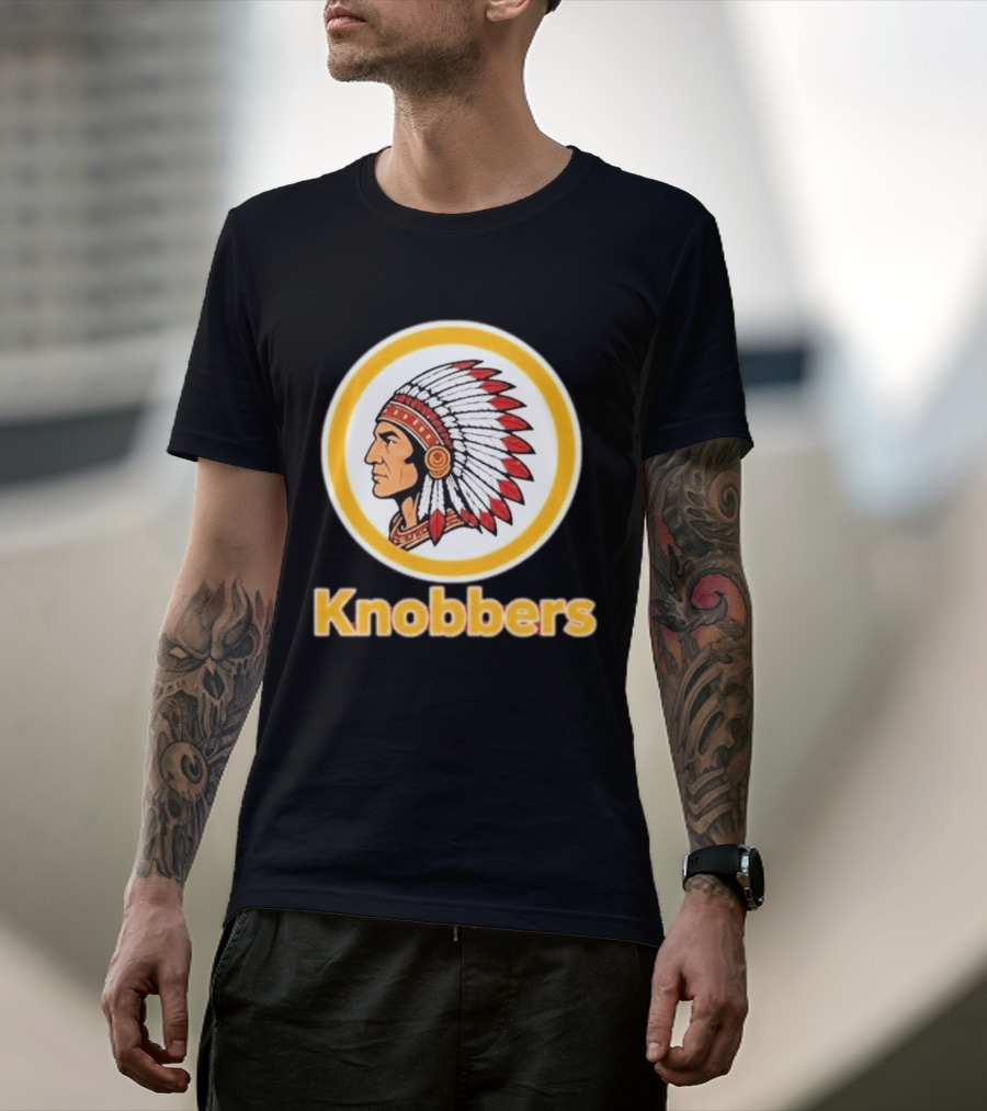 Washington Redskins Knobbers Native American Head T-Shirt