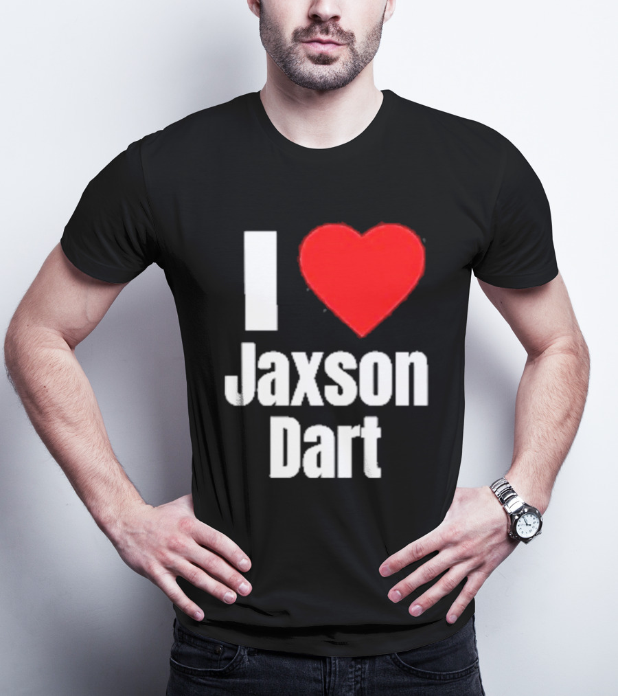 I Heart Jaxson Dart Fan Support T-Shirt