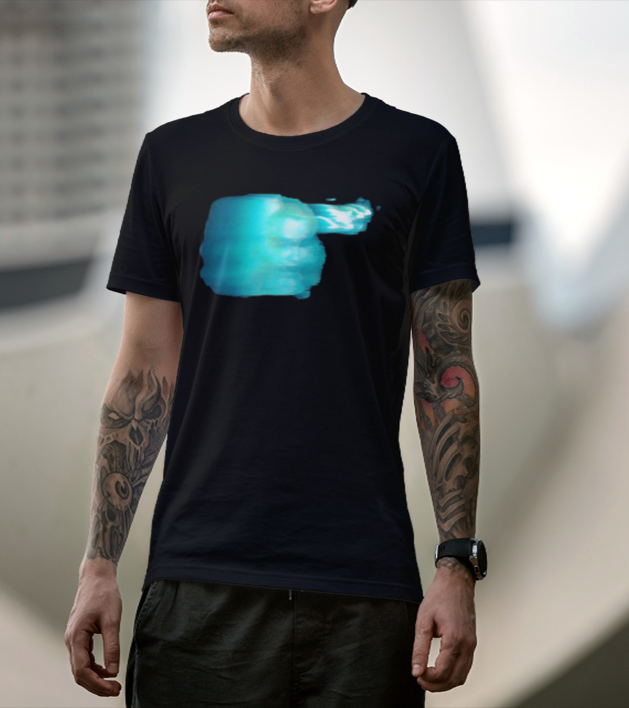 Phoebe Bridgers The Lost Tour 2026 Cyan Electric Aura T-Shirt