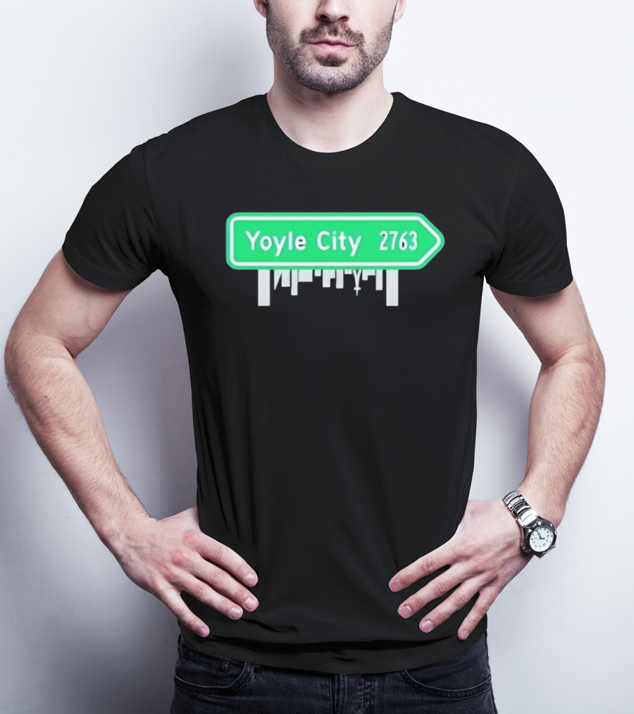 Yoyle City 2763 Road Sign Battle For Dream Island Series T-Shirt
