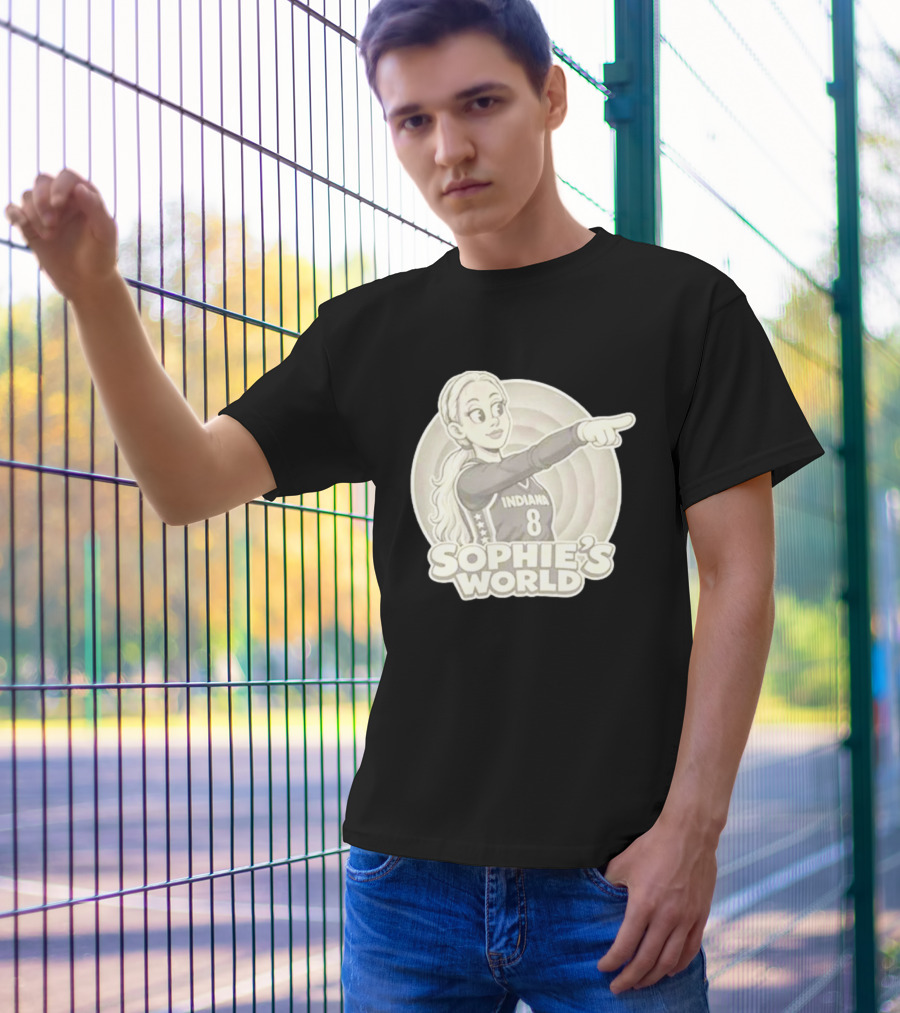 Indiana Fever Sophie's World 8 Basketball Swag T-Shirt