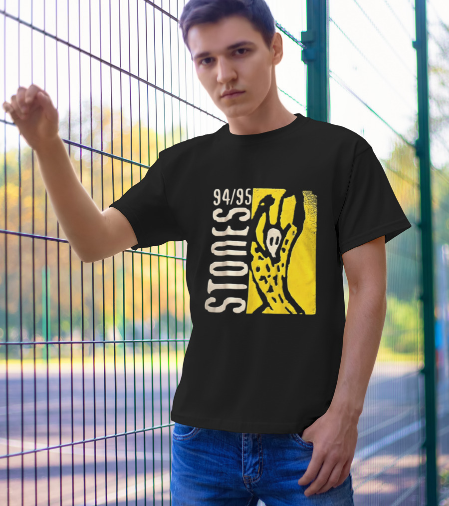 Stones 94 95 Yellow Voodoo Creature Sketch T-Shirt