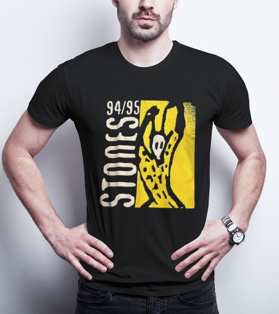 Stones 94 95 Yellow Voodoo Creature Sketch T-Shirt