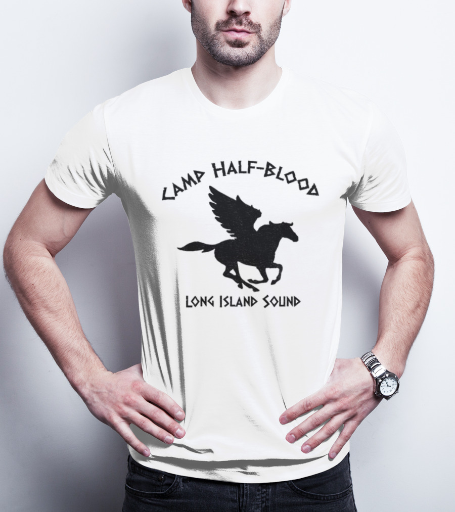 Camp Half Blood Pegasus Long Island Sound Halloween Costume T-Shirt