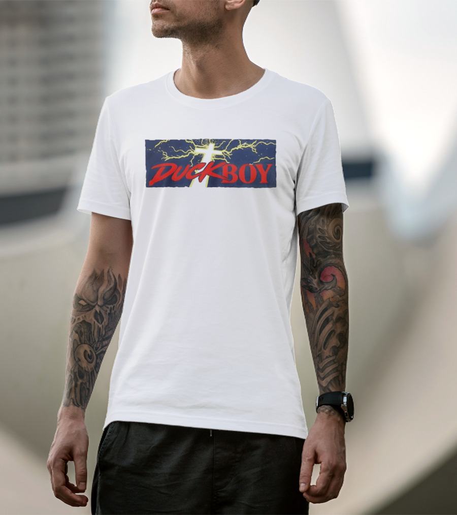 Duckboy Lightning Cross Ruby Da Cherry G59 T-Shirt