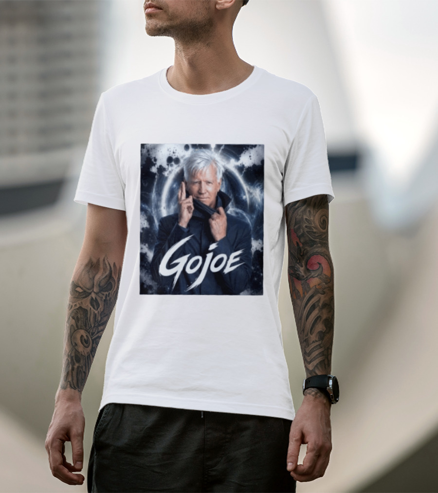 Joe Biden Gojoe Satoru Gojo Jujutsu Kaisen Mashup T-Shirt