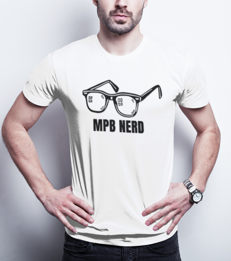 MPB Nerd Glasses For Musicians And Music Lovers T-Shirt