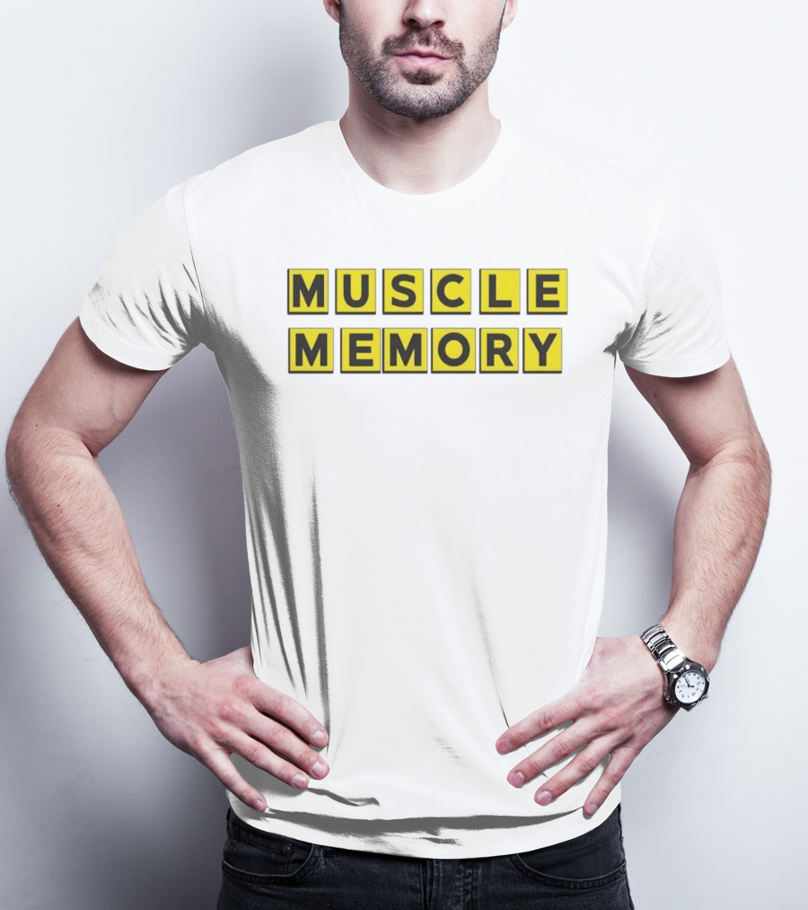 Muscle Memory Fitness Gym Workout Bodybuilding Motivation T-Shirt