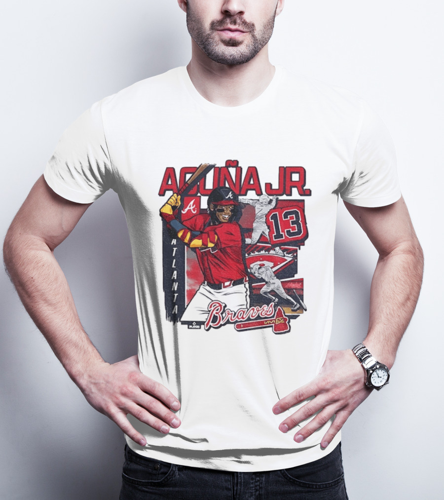 Acuña Jr. Atlanta Braves 13 Baseball Player MLB T-Shirt